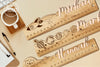 Laser Cut Wooden RULER School Laser Cut Education Tools - So Fontsy