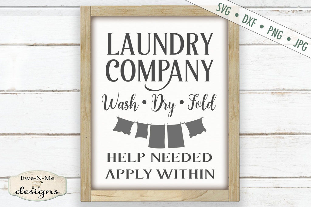 Laundry Room Bundle - SVG - So Fontsy