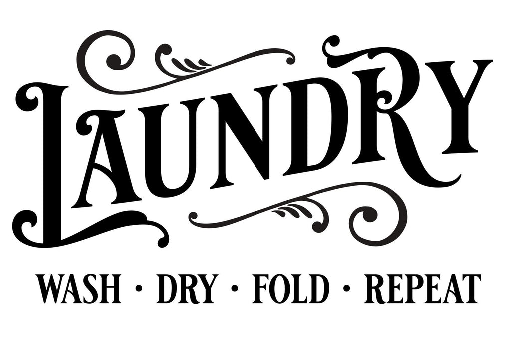 Laundry Room SVG | Farmhouse Laundry Sign - So Fontsy