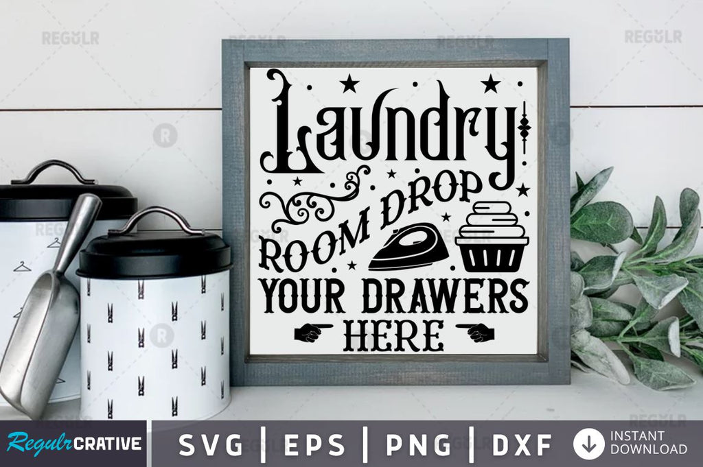 Laundry room SVG - So Fontsy