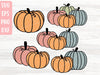 Layered Pumpkin SVG Bundle Cut Files for Cricut or Silhouette - So Fontsy