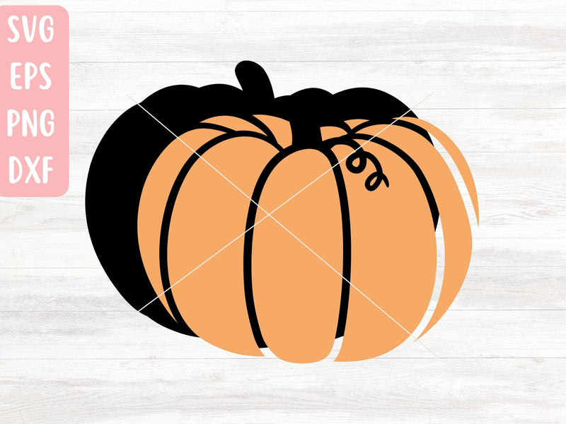 Layered Pumpkin SVG Bundle Cut Files for Cricut or Silhouette - So Fontsy