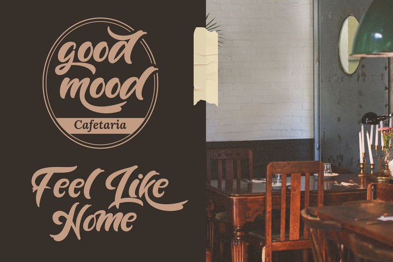 Lazy Monday - Bold Script Font - So Fontsy