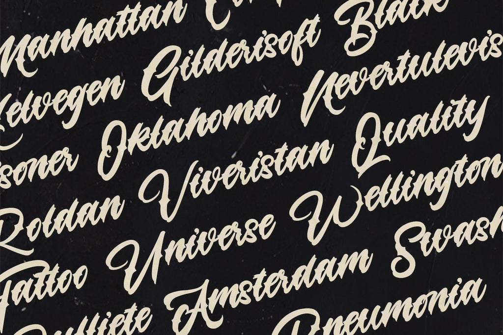 Lazyday - Bold Script Font - So Fontsy