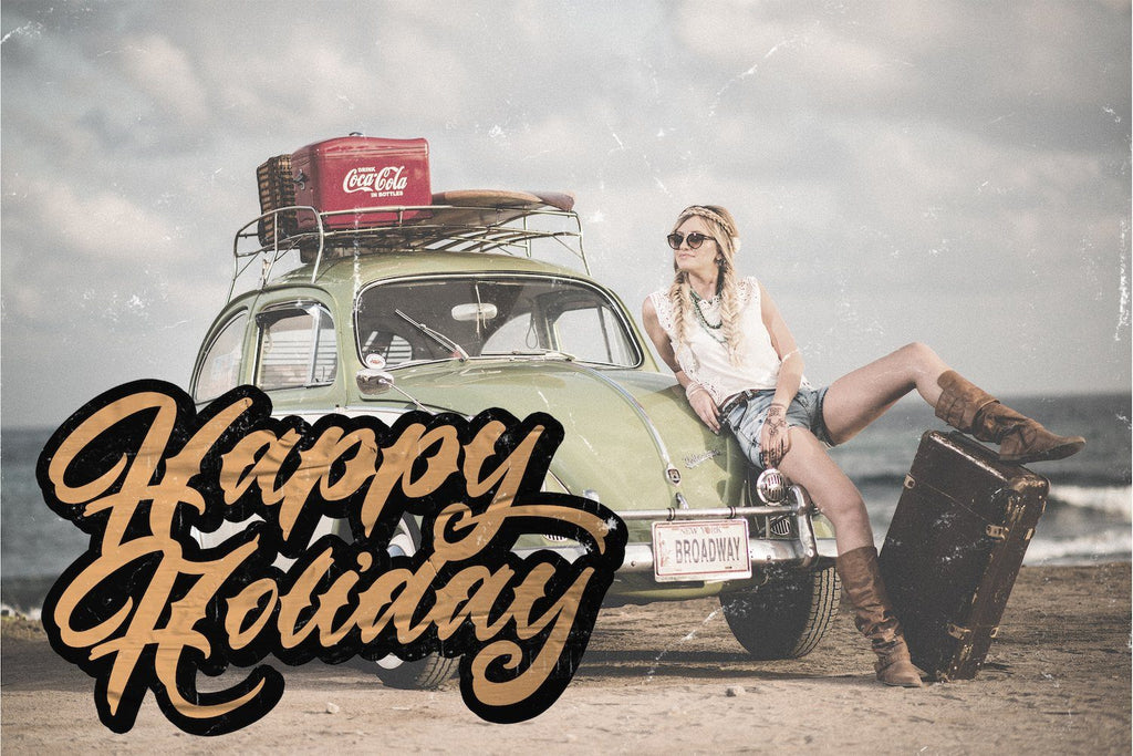 Lazyday - Bold Script Font - So Fontsy