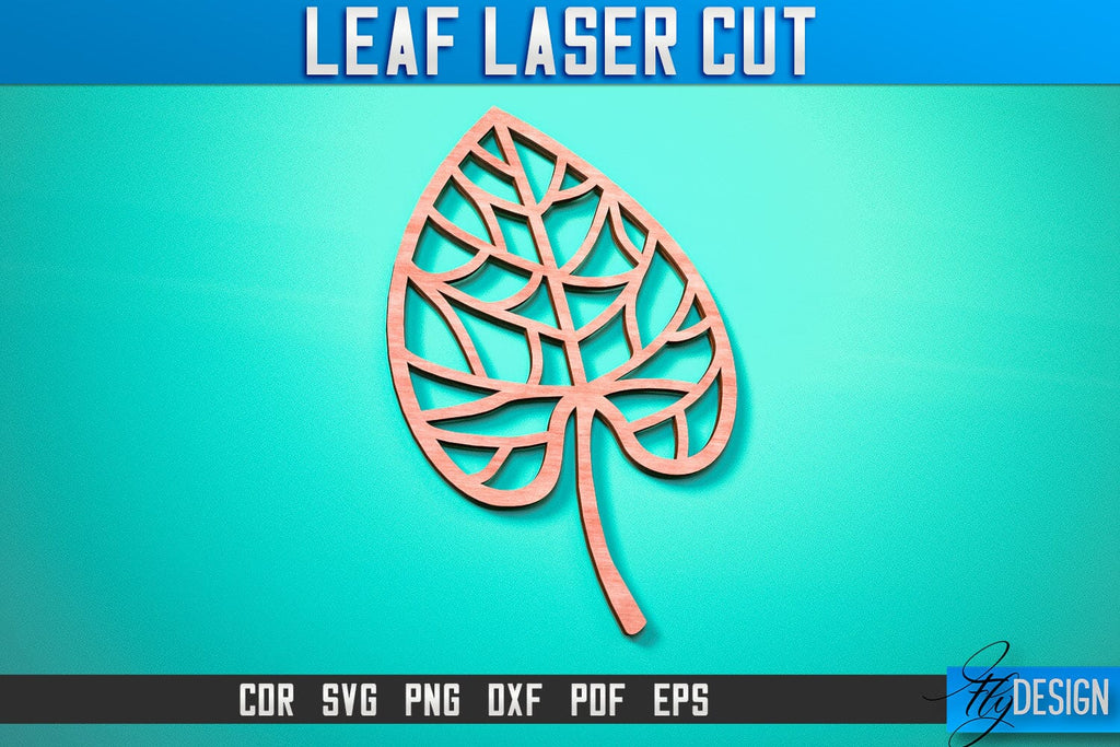 Leaf Laser Cut | Laser Cut SVG - So Fontsy