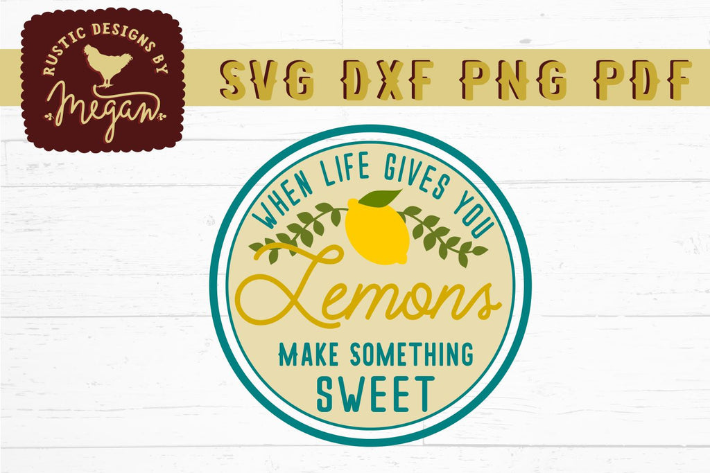 Lemon SVG Bundle SVG DXF Cut Files - So Fontsy