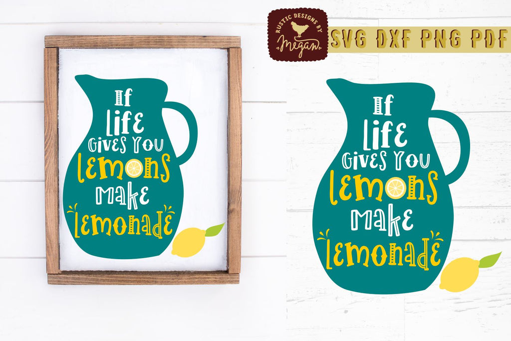 Lemon SVG Bundle SVG DXF Cut Files - So Fontsy