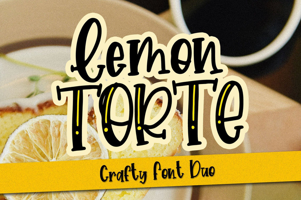 Lemon Torte - Crafty Font - So Fontsy