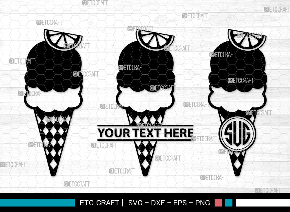 Lemonade Monogram SVG, Lemon Svg, Summer Svg, Icecream Svg, Lemon ...