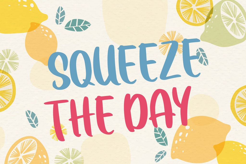 LEMONDAY FONT - So Fontsy