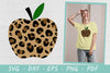 Leopard apple SVG | Teacher SVG | Back To school SVG - So Fontsy