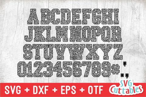 Leopard Font - ttf - otf - Open Type Font - Sport Font - Silhouette ...
