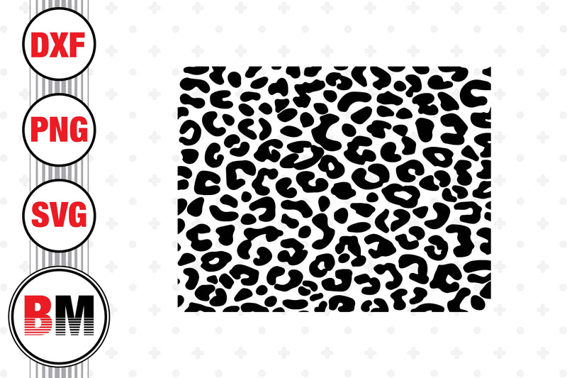 Leopard Pattern SVG, PNG, DXF Files - So Fontsy