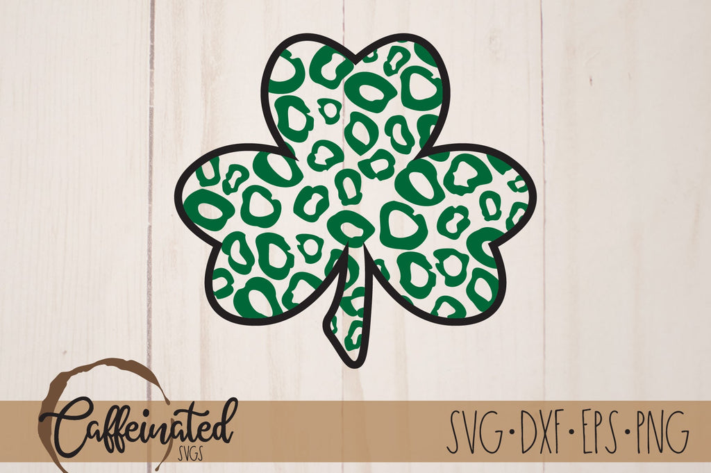 Leopard Shamrock svg - So Fontsy
