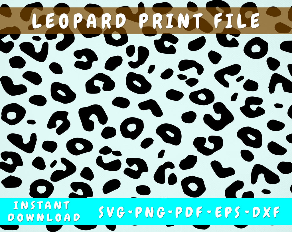 Leopard Print SVG - So Fontsy