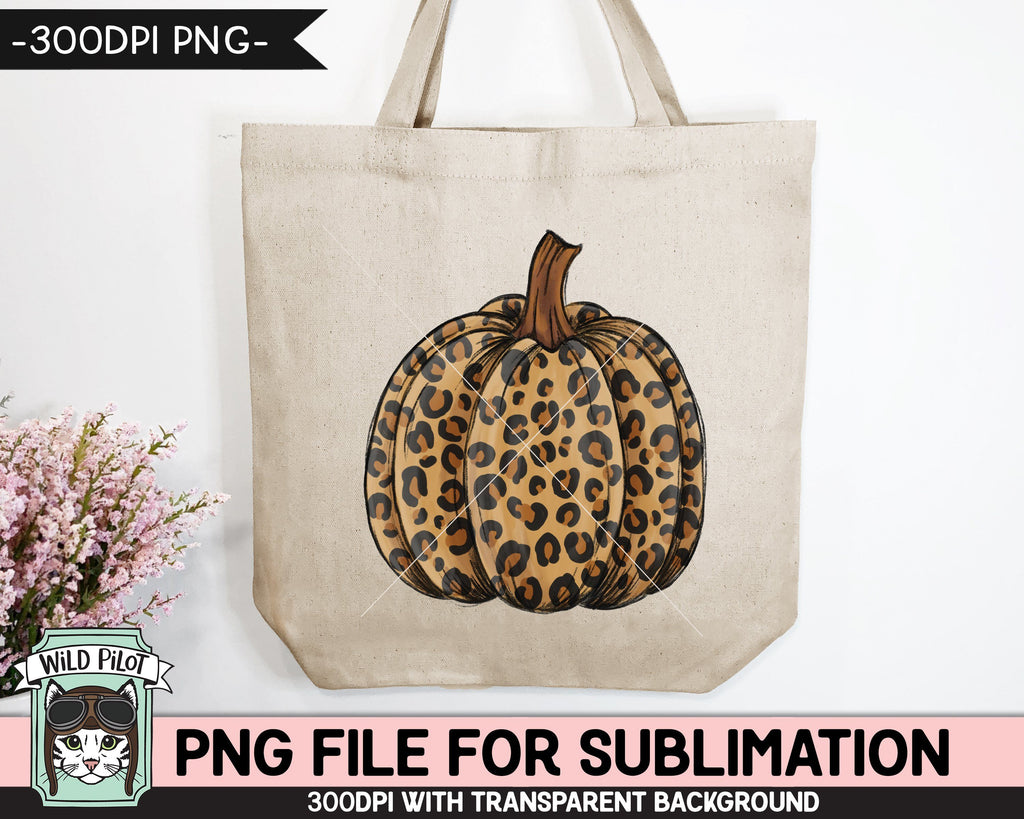 Leopard Pumpkin SUBLIMATION design PNG, Leopard Pumpkin png file ...