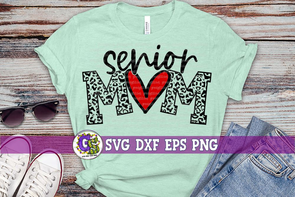Senior Mom SVG DXF EPS PNG - So Fontsy