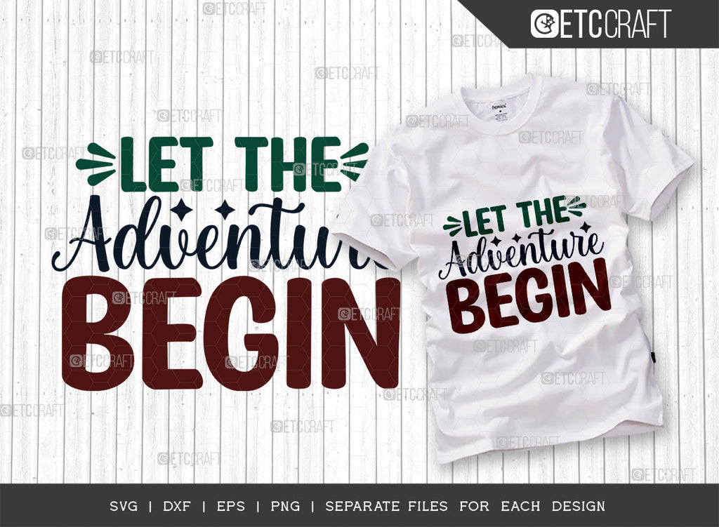 Let The Adventure Begin SVG Cut File, Beach Life Svg, Hello Summer Svg ...