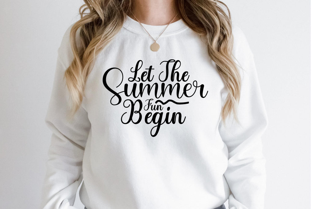 Let The Summer Fun Begin svg - So Fontsy