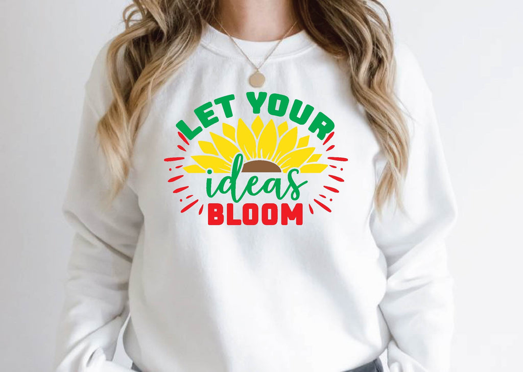 let your ideas bloom SVG Design - So Fontsy
