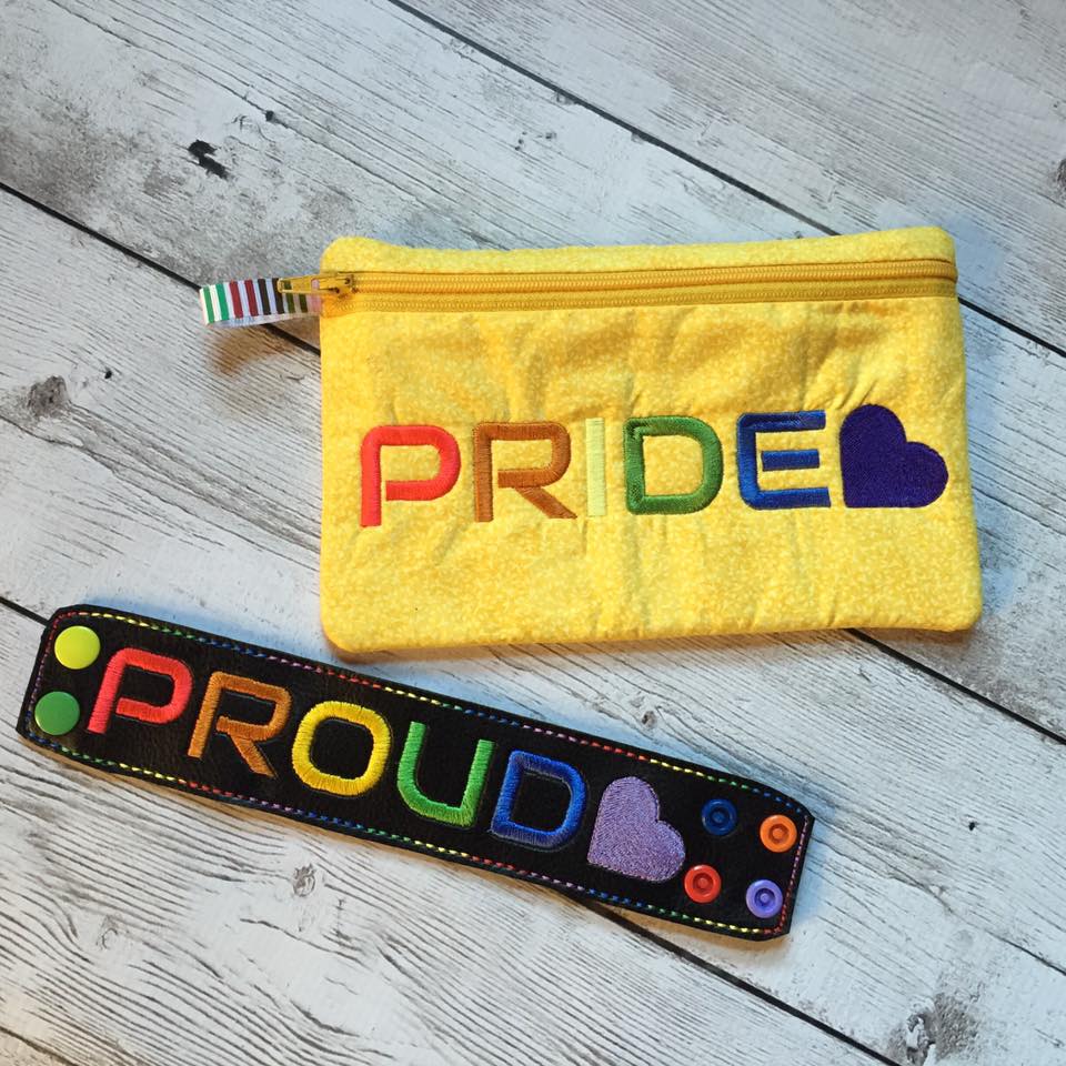 LGBTQIA Pride Embroidery Set - So Fontsy