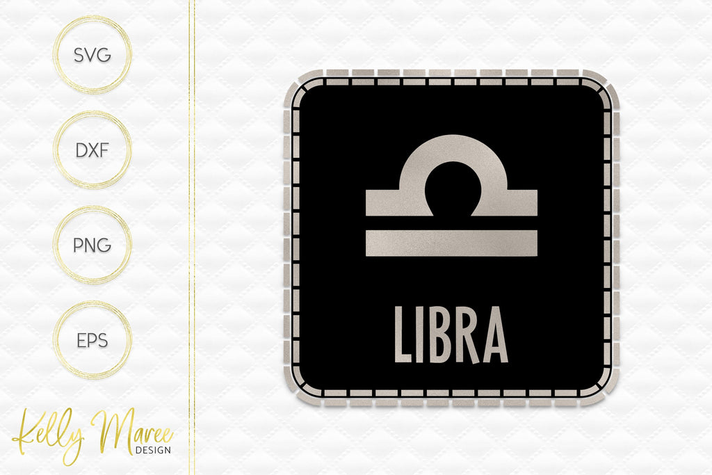 Libra Zodiac SVG Cut File - So Fontsy