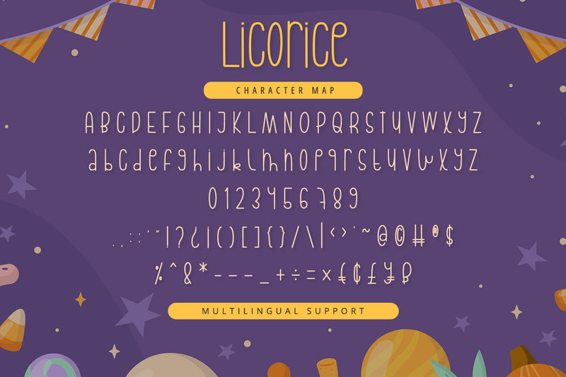 Licorice - Playful Display Font - So Fontsy