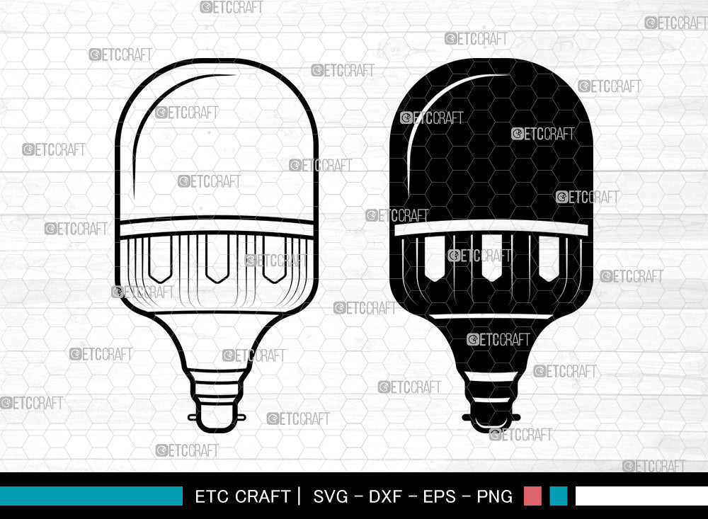 Light Bulb SVG, Light Svg, Energy Bulb Svg, Edison Bulb Svg, Light Bulb ...