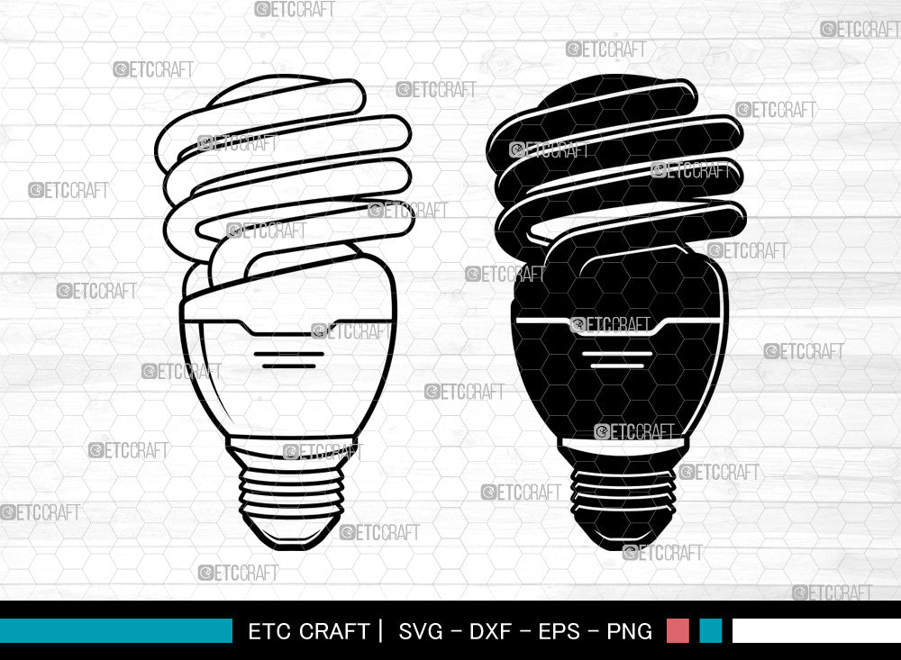 Light Bulb SVG, Light Svg, Energy Bulb Svg, Edison Bulb Svg, Light Bulb ...