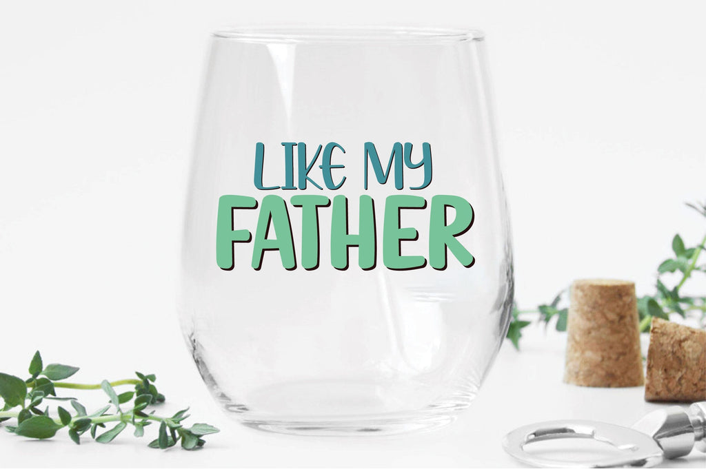 like my father svg - So Fontsy