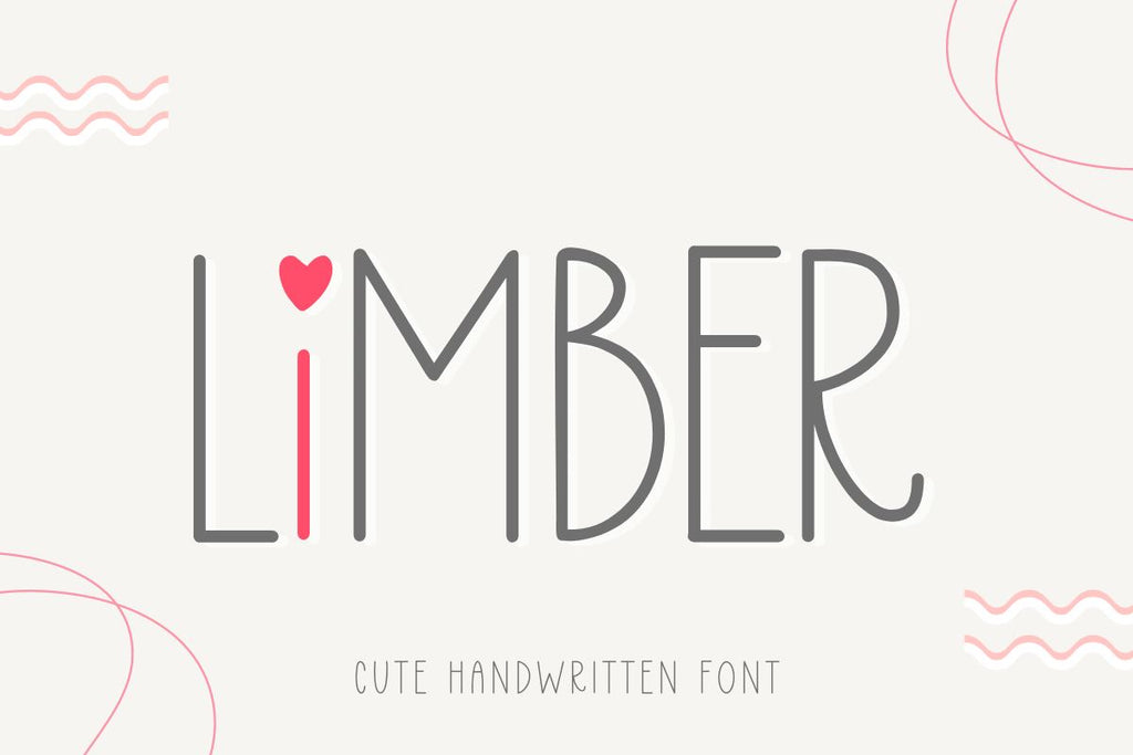 Limber Font - So Fontsy