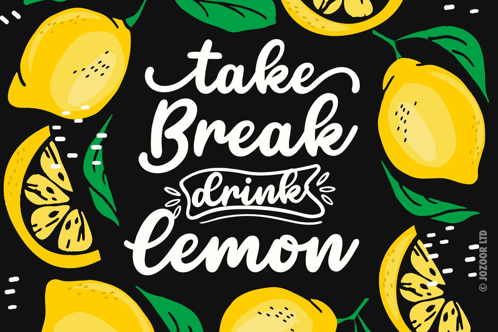 Limon Mint - Fresh Script Font - So Fontsy