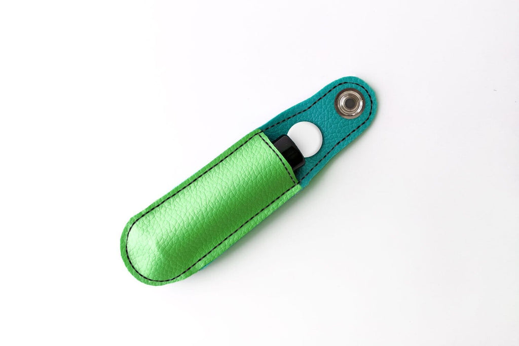 Lip Balm Holder ITH Key Fob Applique Embroidery - So Fontsy