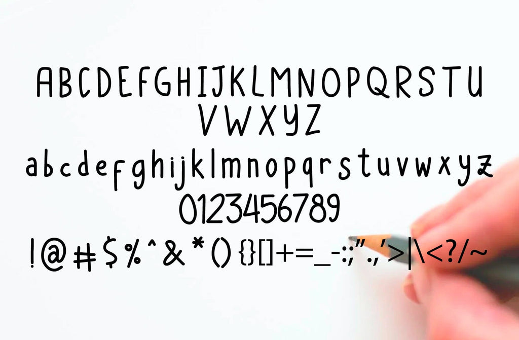 Little Baby - Kid's Handwritten Font - So Fontsy