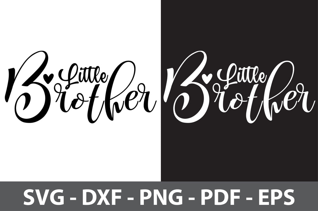 Little Brother svg - So Fontsy