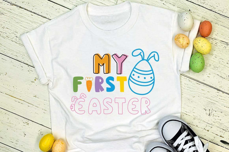 Little bunny font, easter doodles - So Fontsy