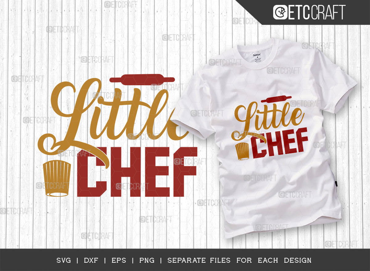 Little Chef SVG Cut File | Little Svg | Cooking Svg | Chef Svg ...