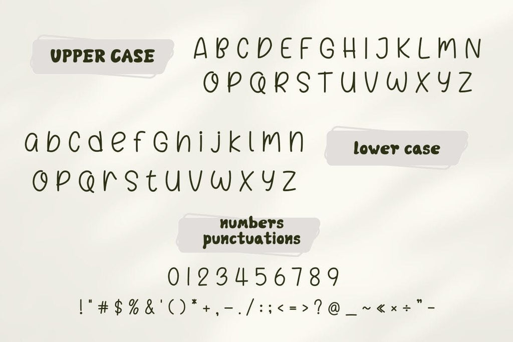 Little Chicken - Cute Handwritten Font - So Fontsy