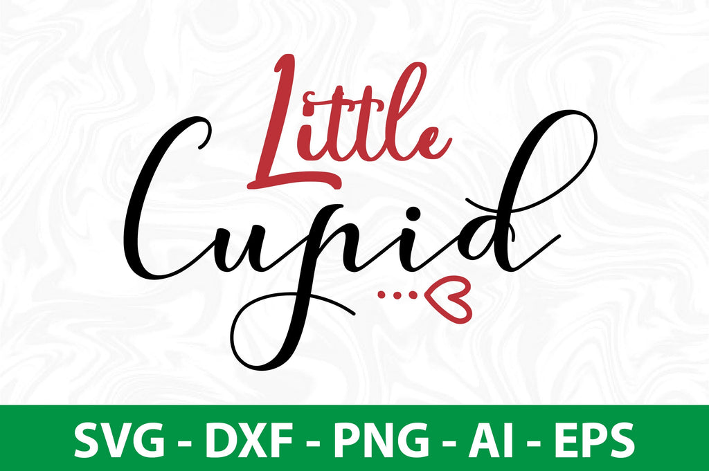 Little Cupid svg - So Fontsy