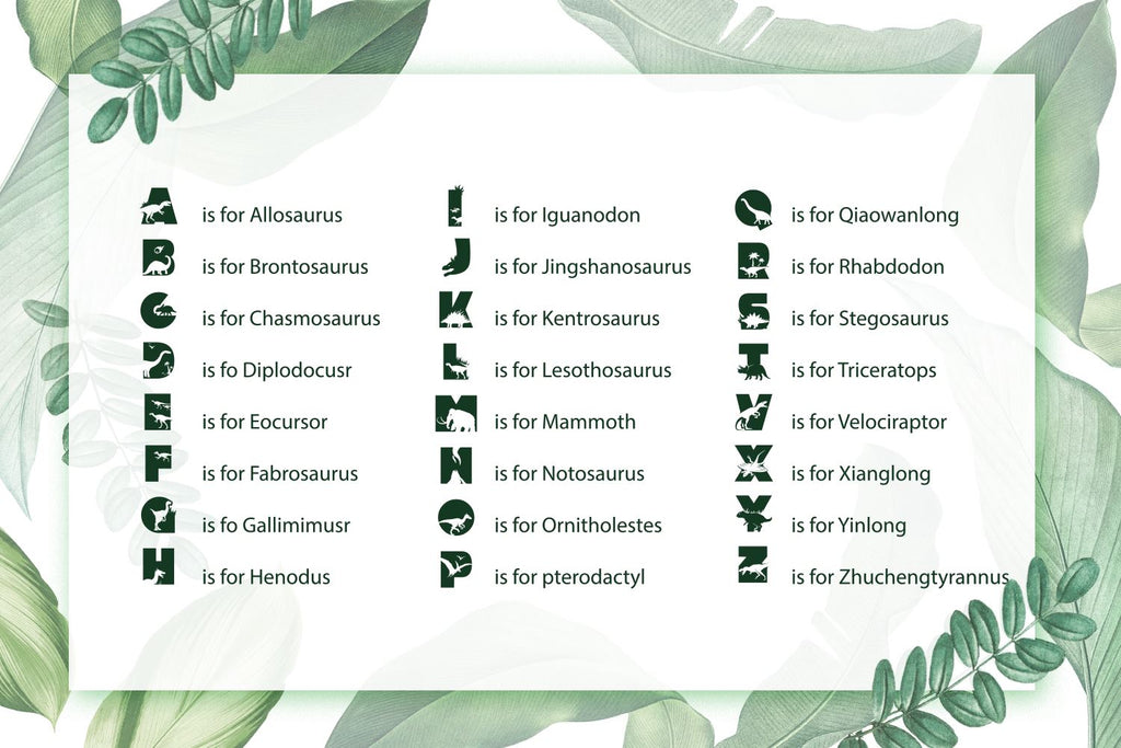Little Dino - Lovely Dinosaur Font - So Fontsy