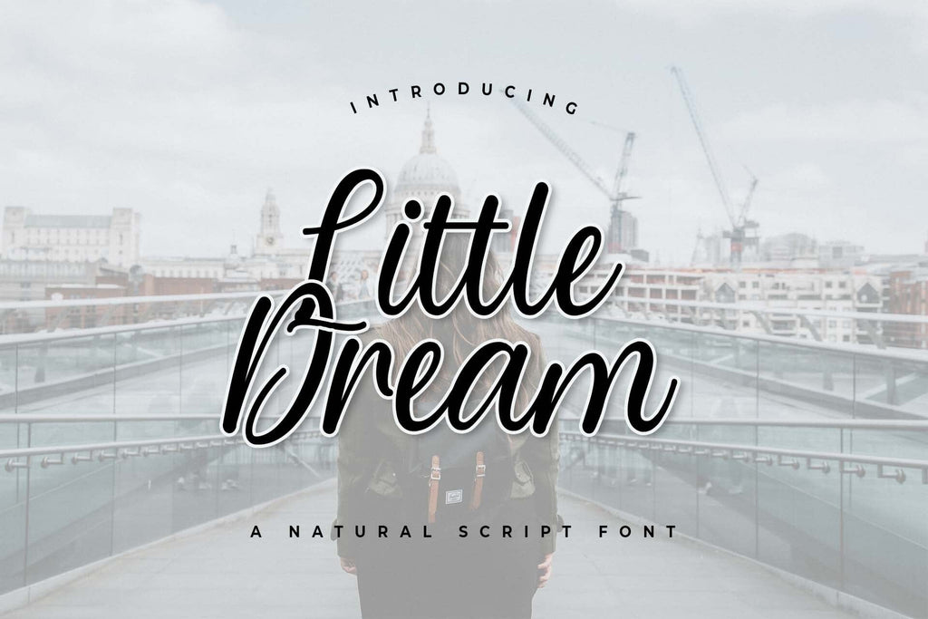 Little Dream - A Natural Script Font - So Fontsy