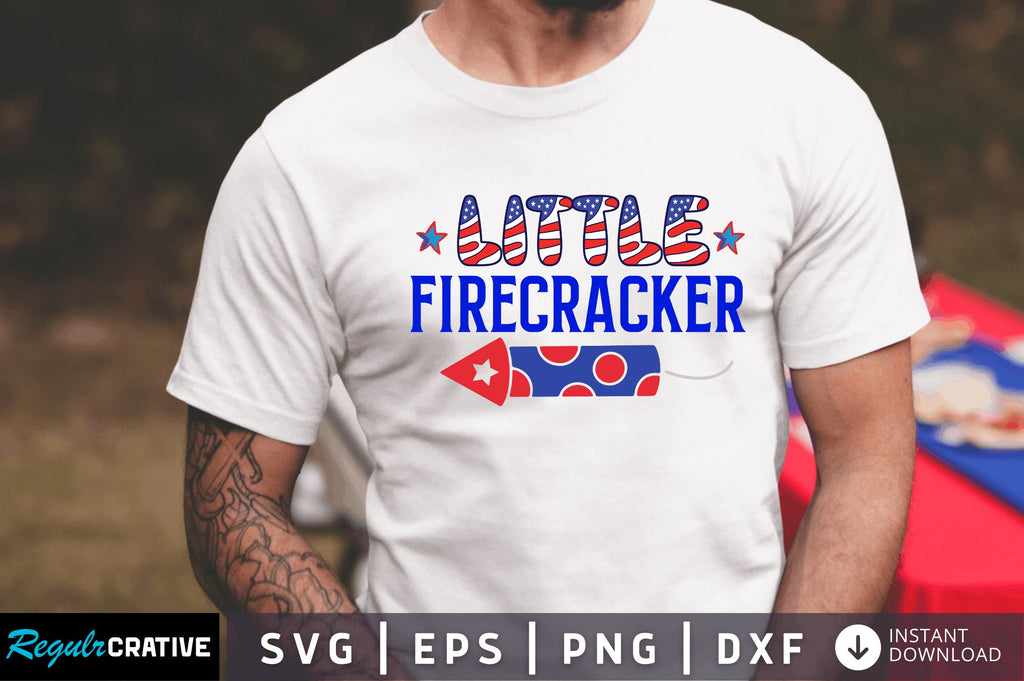 Little firecracker SVG - So Fontsy