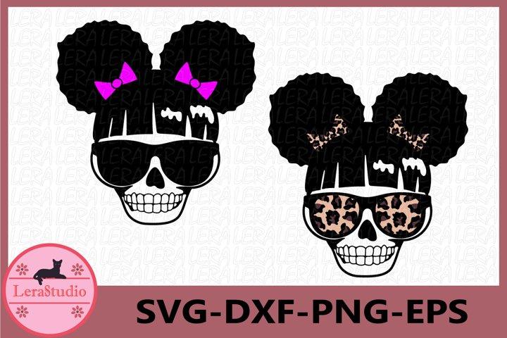 little Girl Skull Svg - So Fontsy