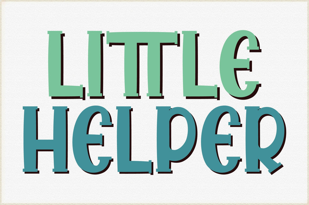 Little Helper Svg - So Fontsy