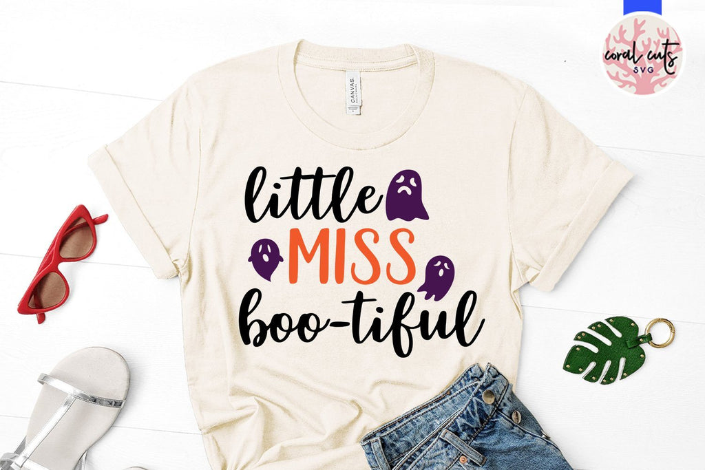 Little Miss Boo-tiful – Halloween SVG EPS DXF PNG Cutting Files - So Fontsy