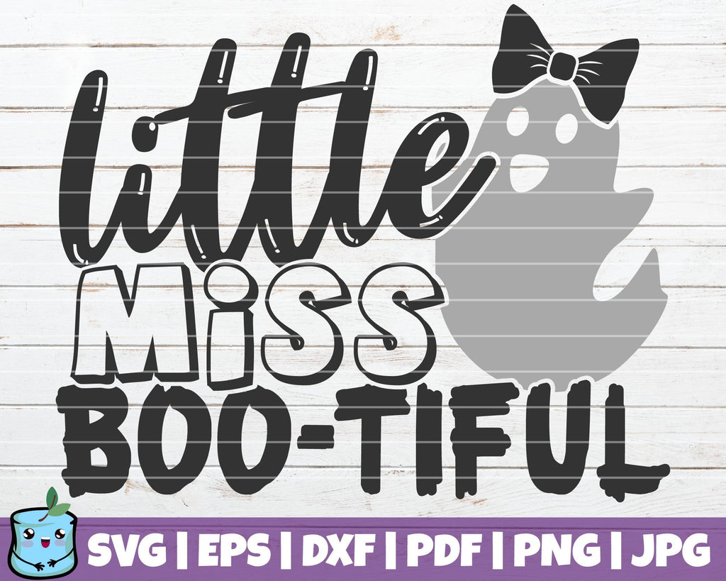 Little Miss Boo Tiful - So Fontsy