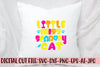 Little Miss Scaredy Cat Retro SVG - So Fontsy