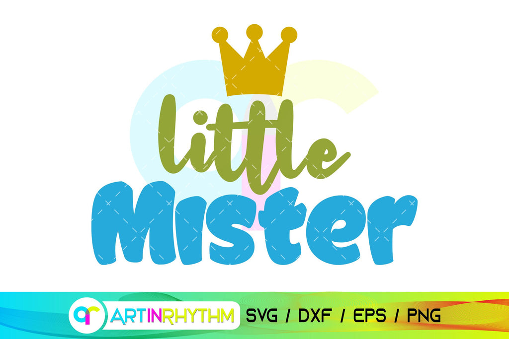 Little mister svg, Baby svg - So Fontsy