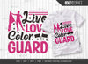 Live Love Color Guard SVG Cut File, Marching Band Svg, Color Guard Svg ...